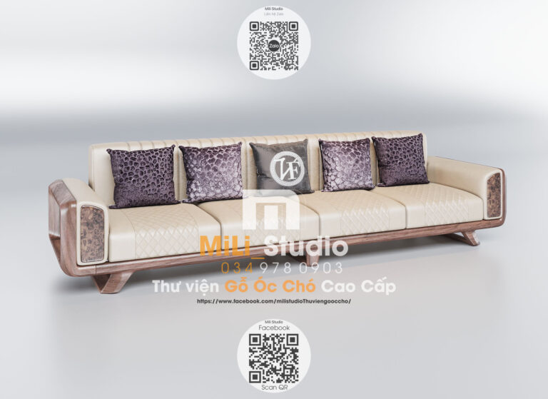 SOFA DON NEWMILI SFD006 – Thư Viện Gỗ Óc Chó