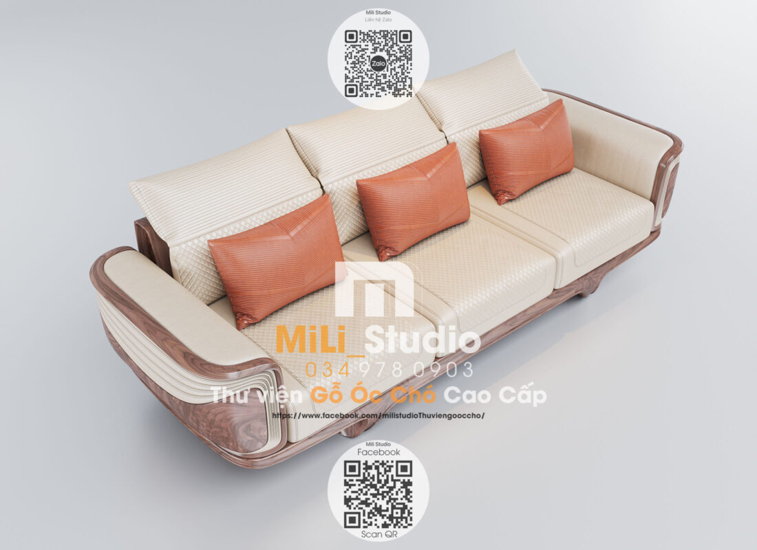 SOFA DON NEWMILI SFD006 – Thư Viện Gỗ Óc Chó