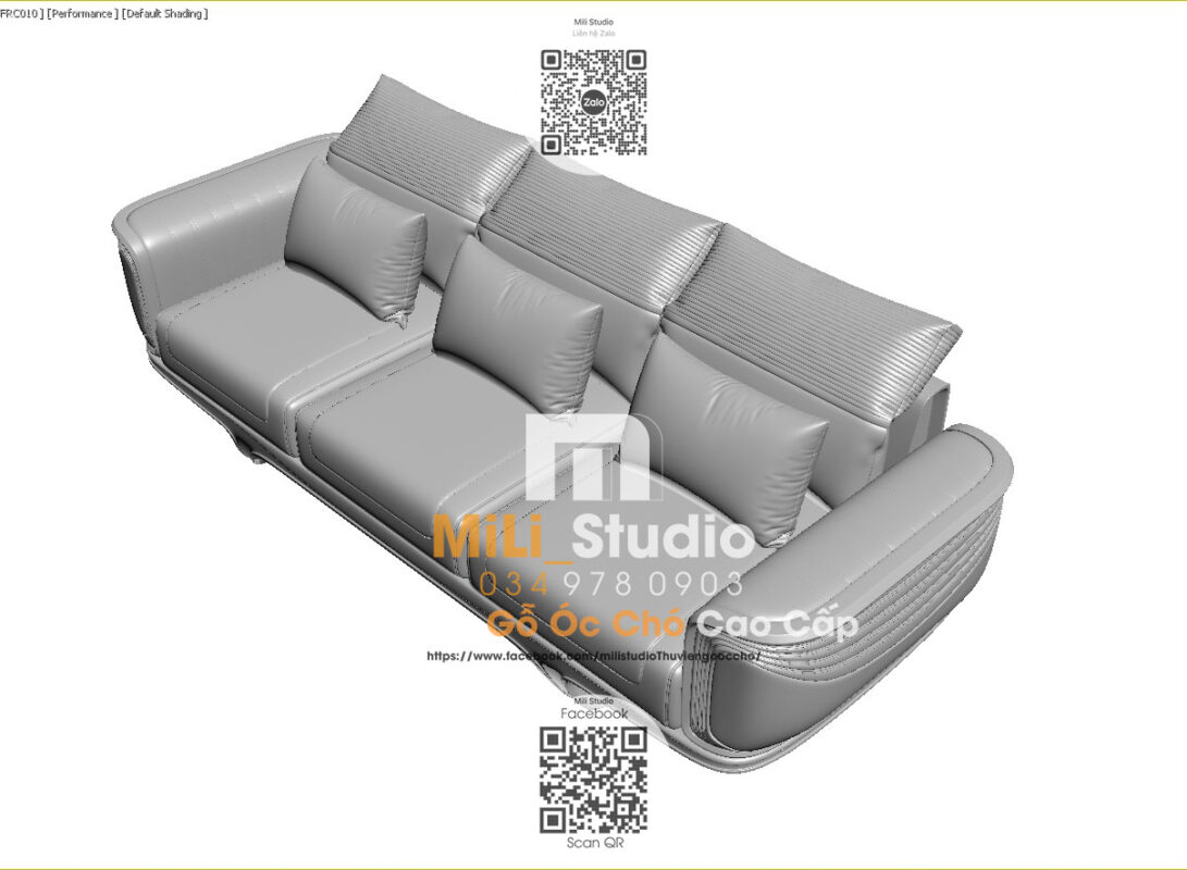SOFA DON NEWMILI SFD006 – Thư Viện Gỗ Óc Chó